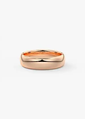FRANK DARLING 5mm Band Ring - Yellow Gold