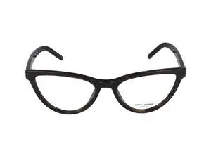 Saint Laurent Saint Laurent Eyeglasses SL M138 002 Havana Havana Transpa