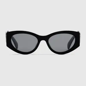 Gucci Cat-eye Frame Sunglasses - Black