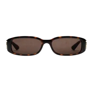 Gucci Rectangular Frame Sunglasses - Brown