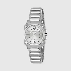 Gucci G-flat 30mm Stainless Watch - Steel