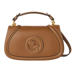 Gucci Blondie Medium Top Handle Bag - Brown