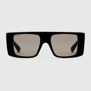 Gucci Rectangular Sunglasses - Black