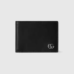 Gucci Gg Marmont Bi-fold Wallet - Black
