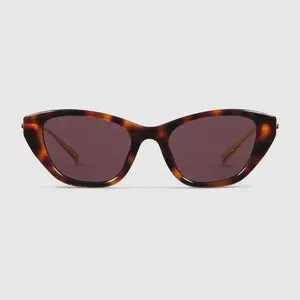 Gucci Gold Tone Eyewear For Women