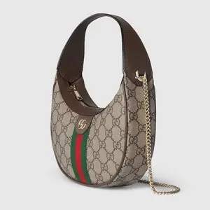 Gucci Ophidia Small Shoulder Bag Gg Canvas - Beige