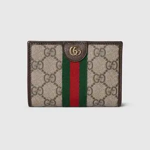 Gucci Ophidia Small Wallet - Beige