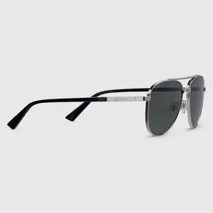 Gucci Aviator Frame Sunglasses