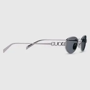 Gucci Oval Frame Sunglasses