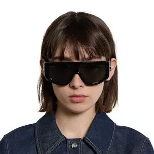 Gucci Rectangular Frame Sunglasses With Double G