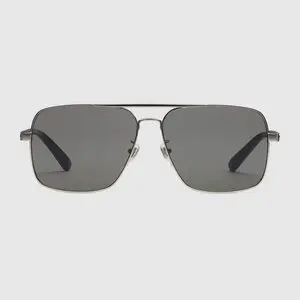 Gucci Navigator Frame Sunglasses - Black