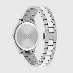 Gucci G-timeless 38mm Steel Watch - Silver
