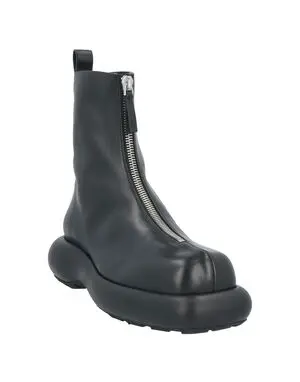 JIL SANDER Leather Ankle Boots