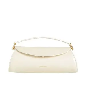 JIL SANDER Ivory Leather Baguette Bag