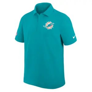 Nike Miami Dolphins City Pride Sideline Dri-fit Nfl Polo - Green
