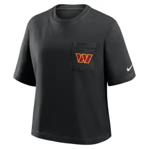 Nike Washington Commanders Rewind Boxy Nfl T-shirt - Black