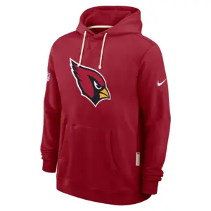 Nike Arizona Cardinals Initial Home Sideline Dri-fit Nfl Pullover Hoodie - Red