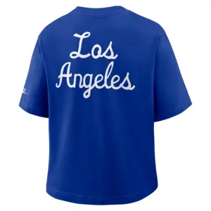 Nike Los Angeles Rams Rewind Pocket Boxy Nfl T-shirt - Blue
