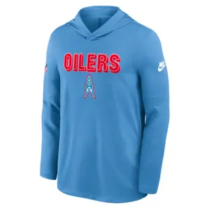 Nike Tennessee Titans Dri-fit Nfl Long-sleeve Hooded Top - Blue