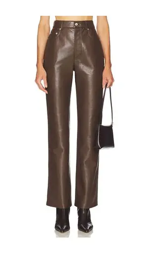 Nanushka Seldes Pant - Chocolate