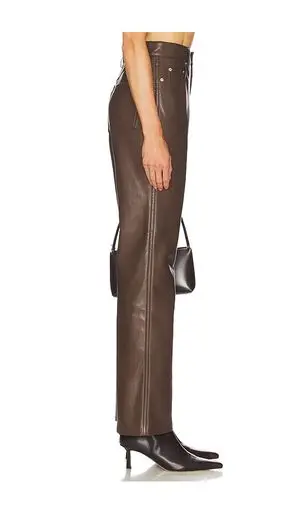 Nanushka Seldes Pant - Chocolate