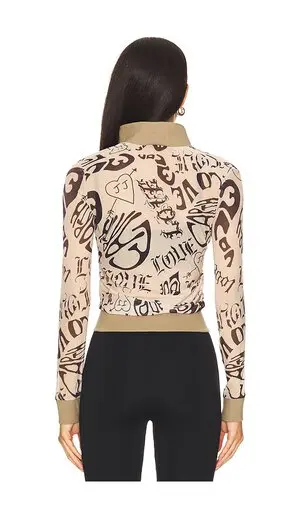 JULIET JOHNSTONE Mesh Track Jacket