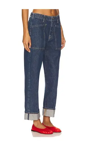 RE/DONE The Bender Straight Jeans