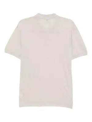 JAMES PERSE Lotus Jersey Polo Shirt - Neutrals