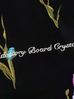 ADVISORY BOARD CRYSTALS Floral-print Hoodie