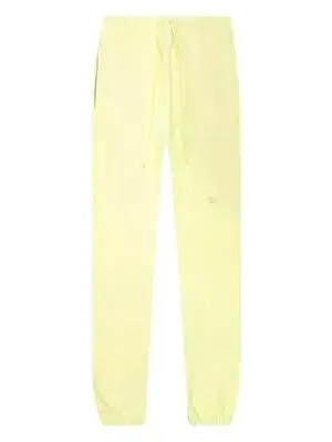 ADVISORY BOARD CRYSTALS Logo-patch Track Pants - Yellow