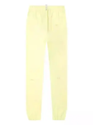 ADVISORY BOARD CRYSTALS Logo-patch Track Pants - Yellow