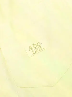 ADVISORY BOARD CRYSTALS Logo-patch Track Pants - Yellow