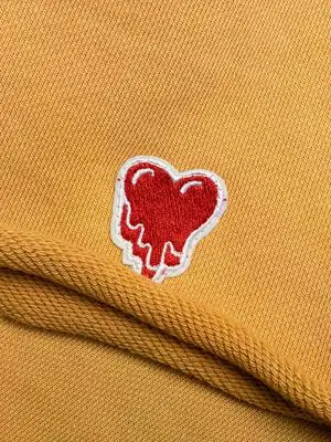 EMOTIONALLY UNAVAILABLE Logo-patch Shorts
