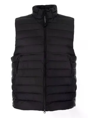 C.P. COMPANY Quilted Shell Gilet - Black