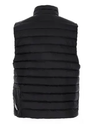 C.P. COMPANY Quilted Shell Gilet - Black