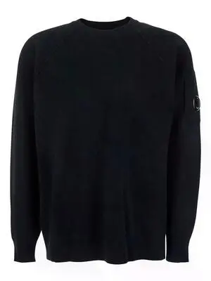 C.P. COMPANY Raglan-sleeve Lens-pocket Sweater