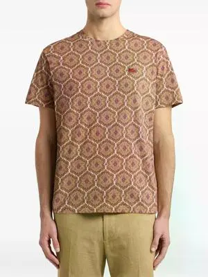 Etro Paisley-print Cotton T-shirt