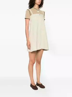 Nanushka Button-front Sleeveless Mini Dress