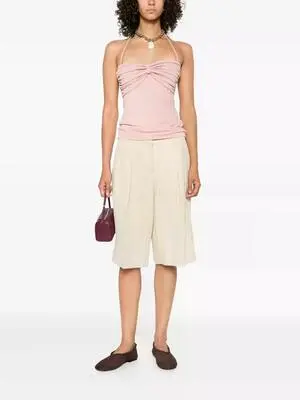 Nanushka Draped-detail Top