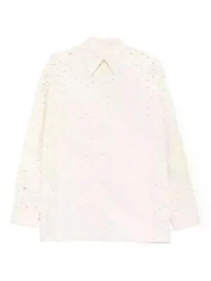 Nanushka Cut-out Collared Shirt