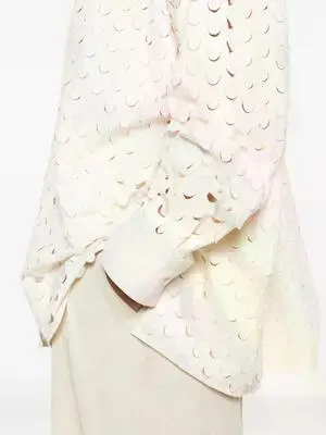 Nanushka Cut-out Collared Shirt
