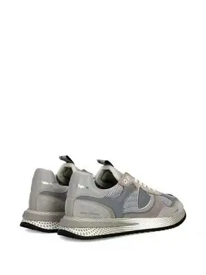 Philippe Model Olympique Mesh-paneled Sneakers - Grey