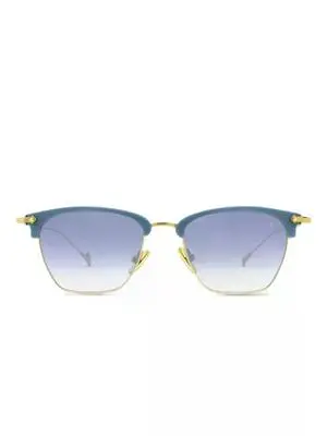 EYEPETIZER Gradient Square Frame Sunglasses - Gold