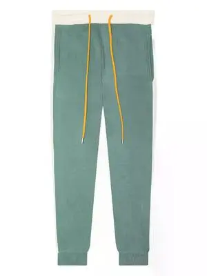 Rhude Panelled Knit Trousers - Green