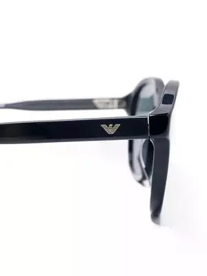 Emporio Armani Round Frame Sunglasses