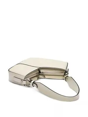 DIENÈE Venere Cube Semi-patent Leather Shoulder Bag - Neutrals