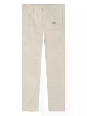 ADVISORY BOARD CRYSTALS Logo-patch Trousers - Neutrals
