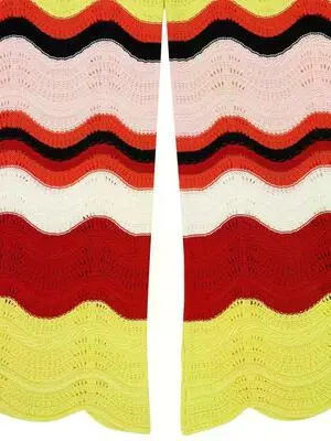 La DoubleJ Chevron-knit Trousers