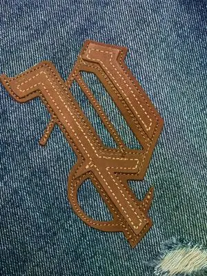 Palm Angels Logo-patch Jeans