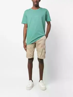 C.P. COMPANY Lens-detail Cotton Cargo Shorts